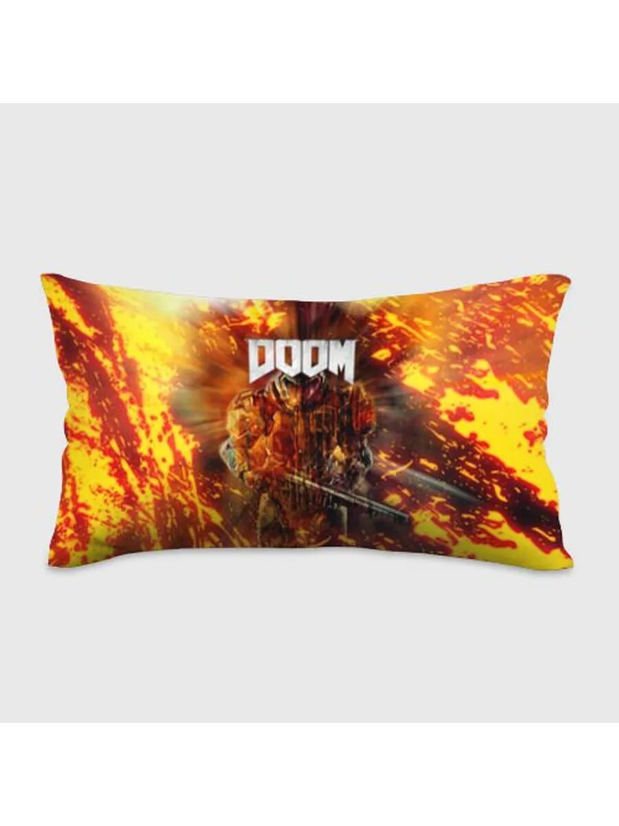 Doomgay grunge fire Подушка