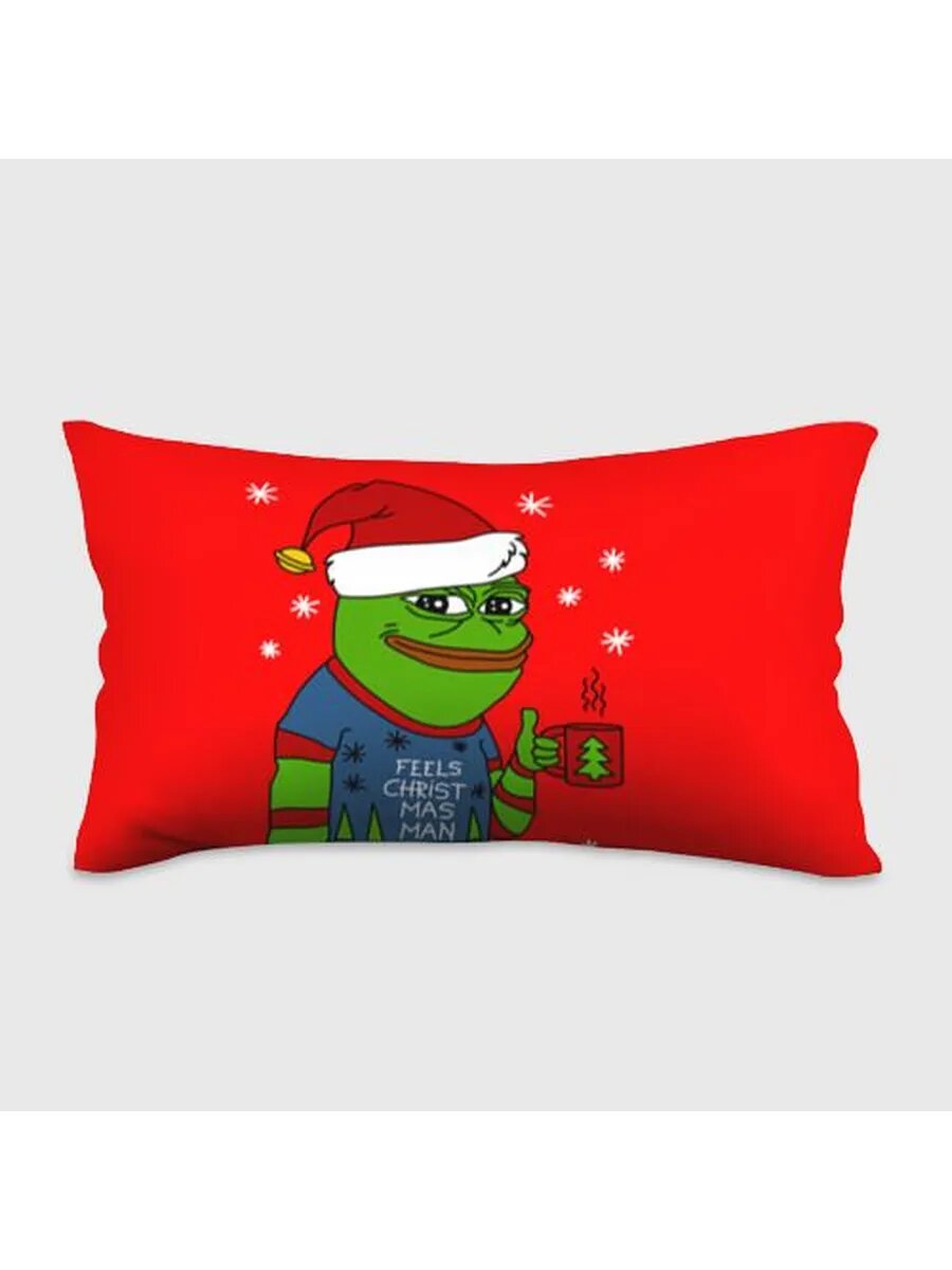Pepe New Year - Pepe the Frog Подушка