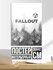 Постер на стену Fallout - white gradient посередине