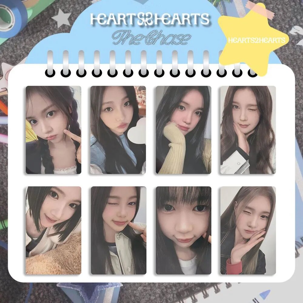 Карточки Hearts2Hearts Коллекционная карточка H2H The Chase Фотокарточки 54 * 86 мм 8 шт