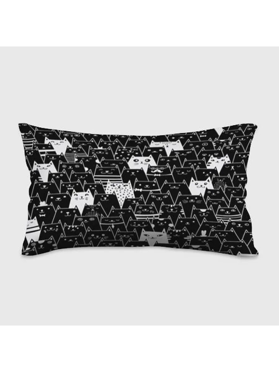 Коты black Подушка