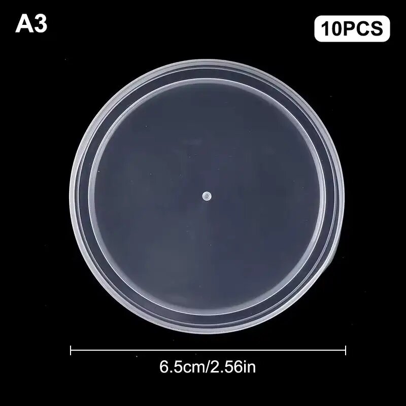 Многоразовые герметичные пластиковые крышки ABS 10 шт.