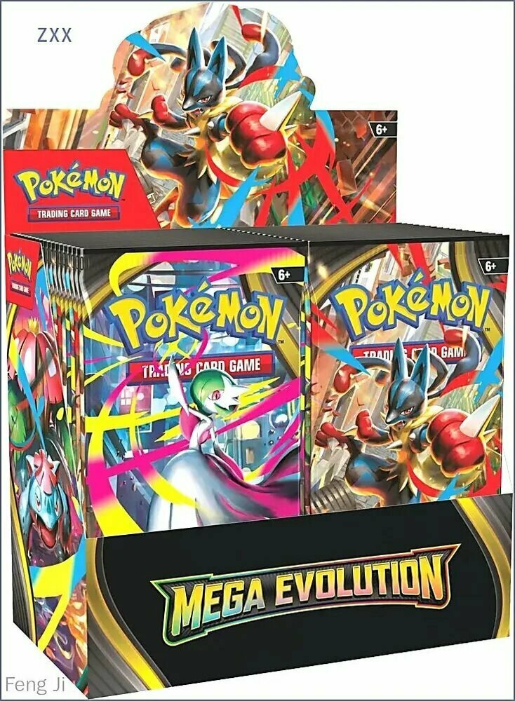 Pokemon TCG Mega Evolution Booster Box 36 бустеров, английская версия