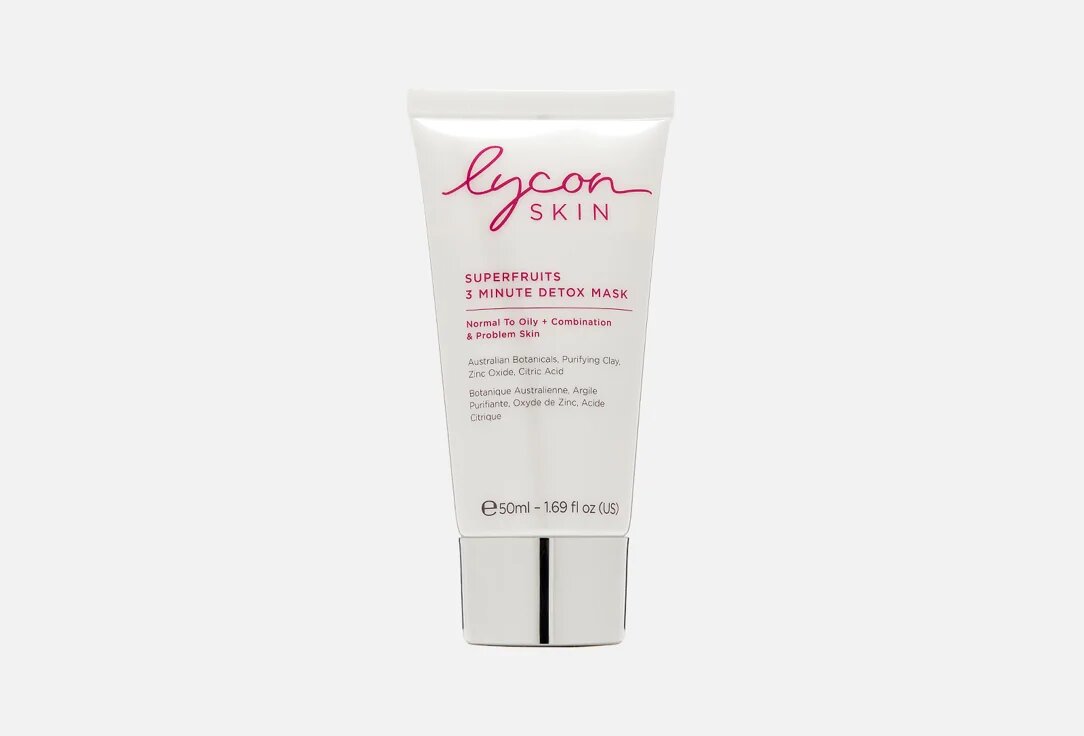 Lycon Superfruits 3 Minute Detox Mask Трехминутная детокс-маска для лица 50мл