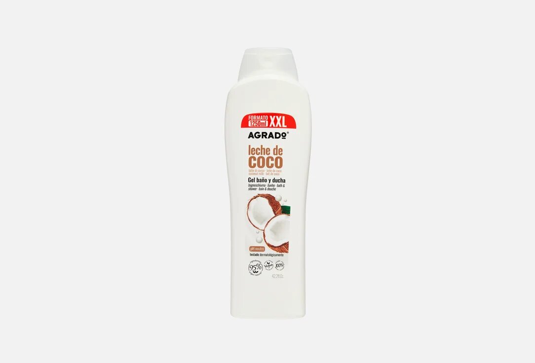 AGRADO Coconut Milk Гель для душа 1250мл
