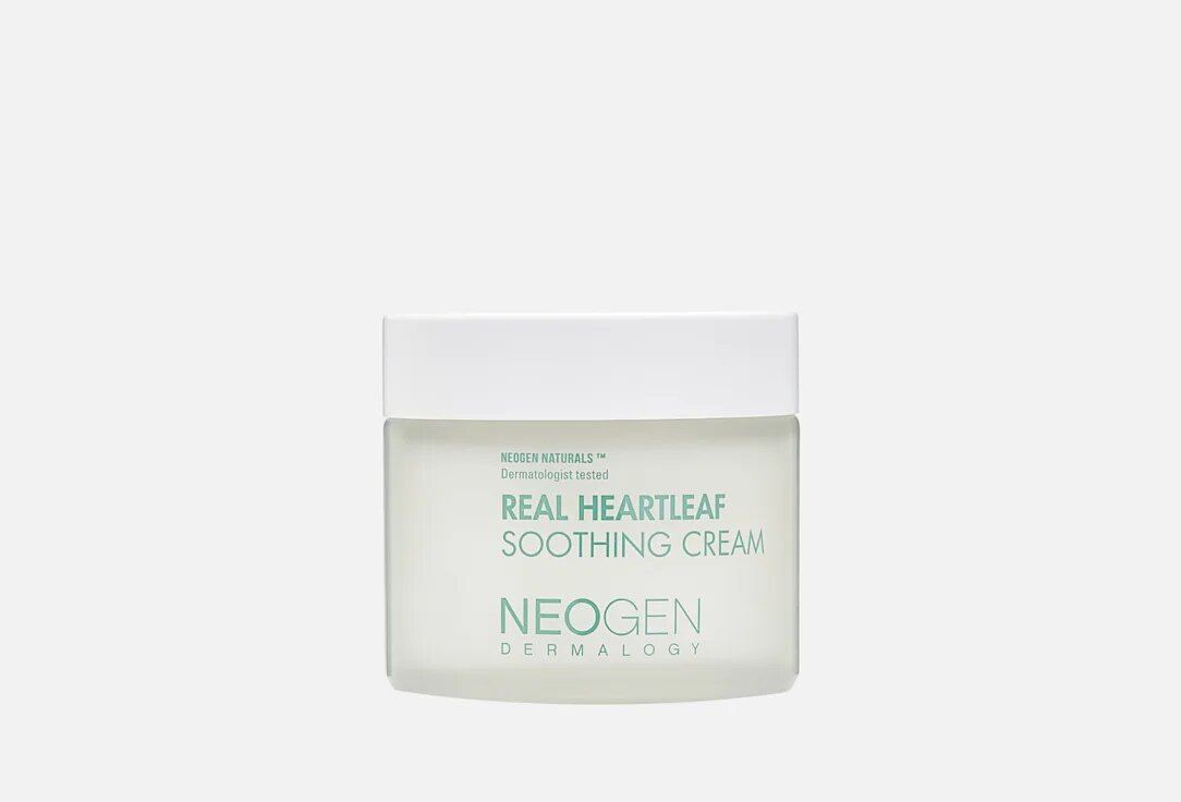 Neogen Real heartleaf soothing cream Успокаивающий гель-крем для лица 80г