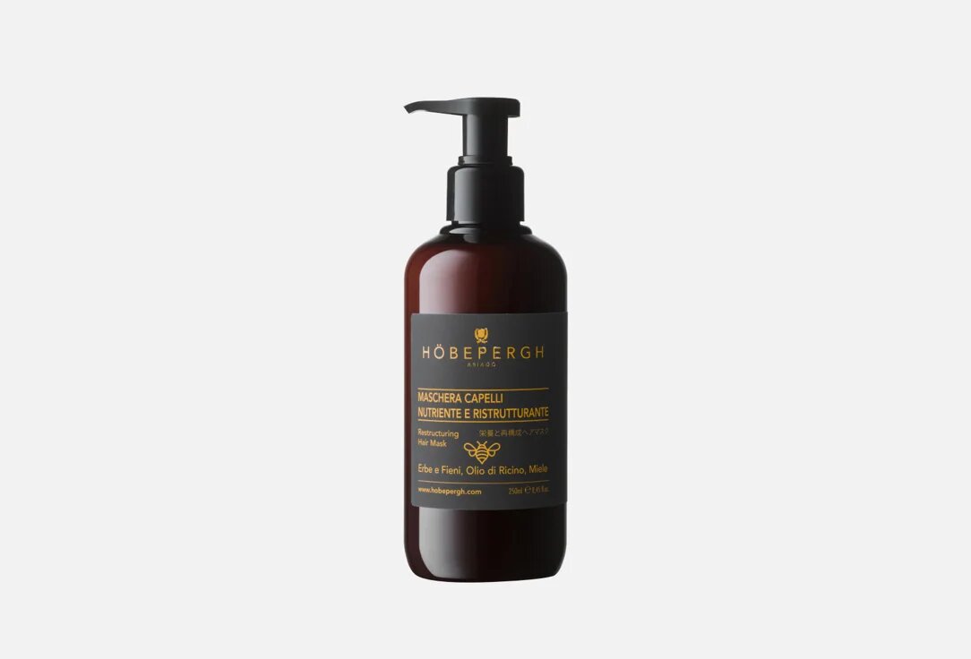 HOBEPERGH Restructuring Hair Mask Маска для волос 250мл