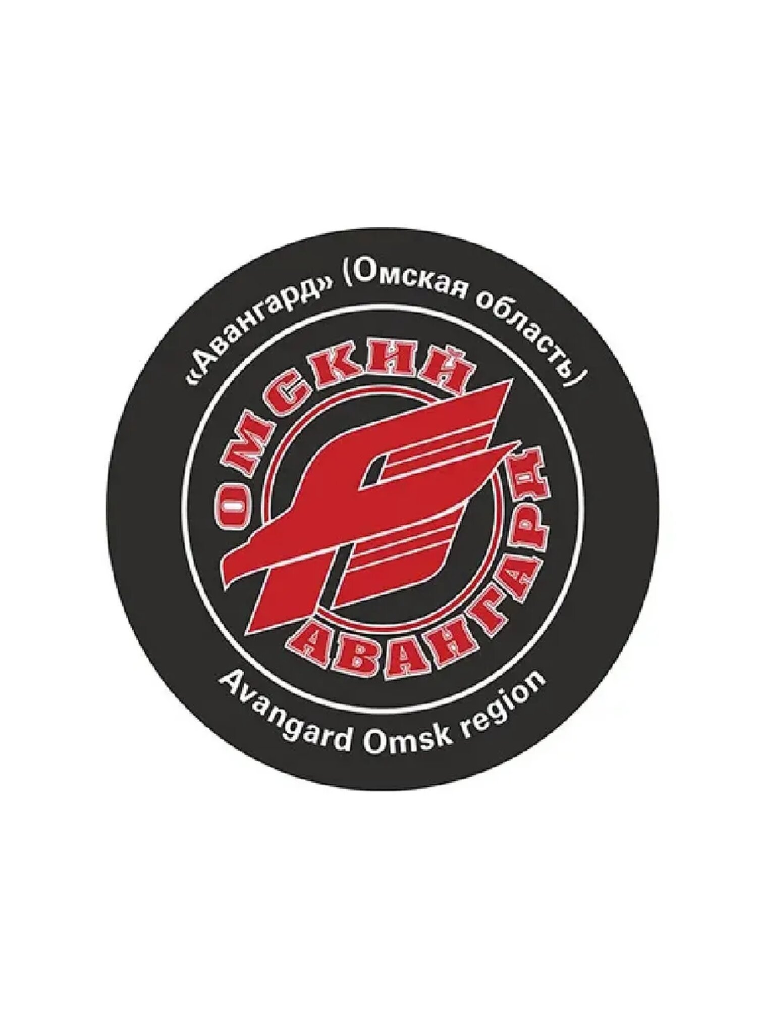 Шайба Sportfanat хоккейная с логотипом 2008/09 - 2011/12 старый лого
