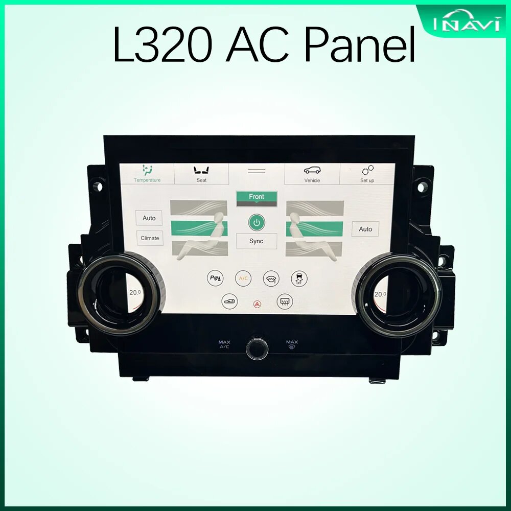 8-дюймовая ЖК-панель управления кондиционером для Land Rover Range Sport L320 2010-2013 годов, подходит для моделей, Plug and Play