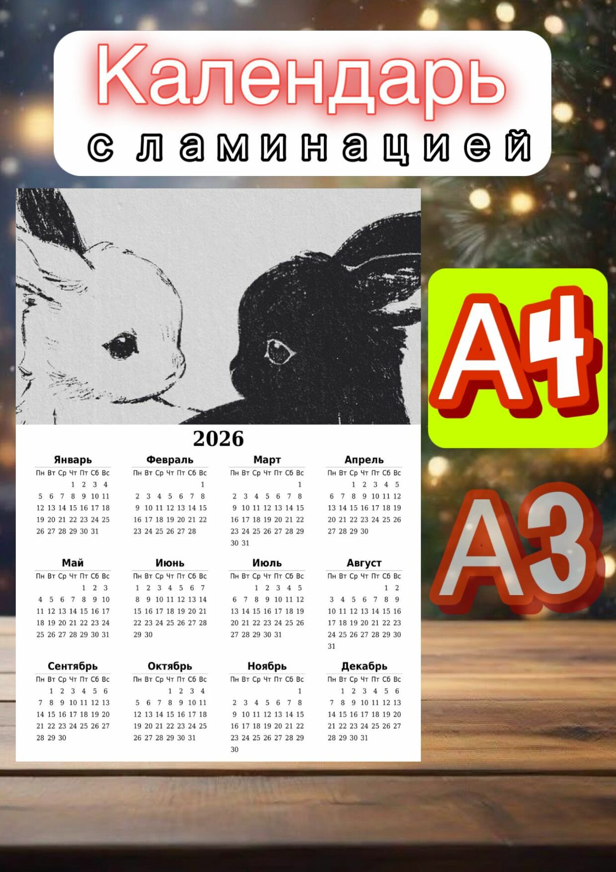 Календарь А4