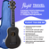 FLIGHT TUS-35E BK - укулеле Travel со звукоснимателем, сопрано, верхняя дека лип...