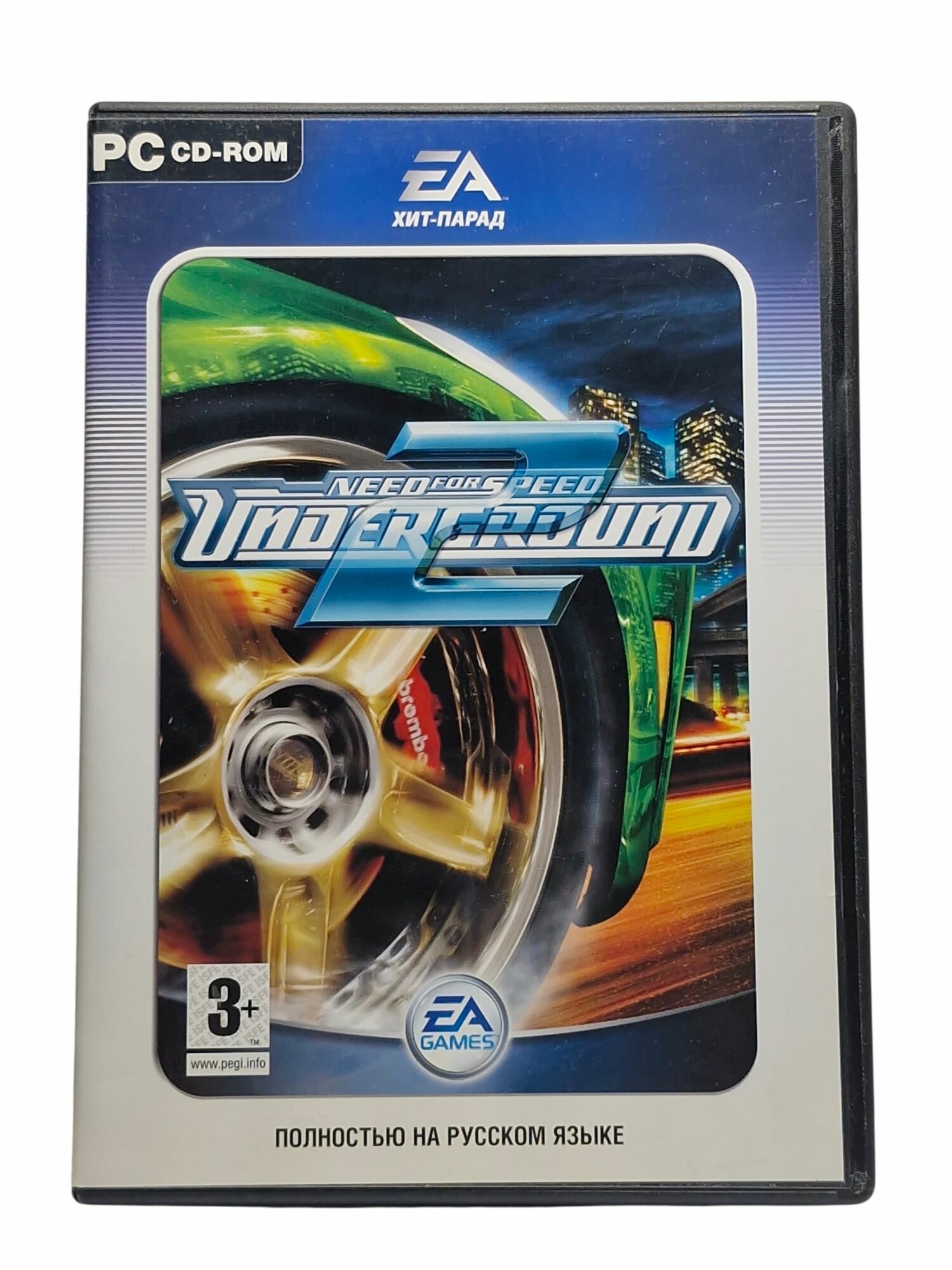 Игра для компьютера: Need For Speed Underground 2 EA pc диск лицензия