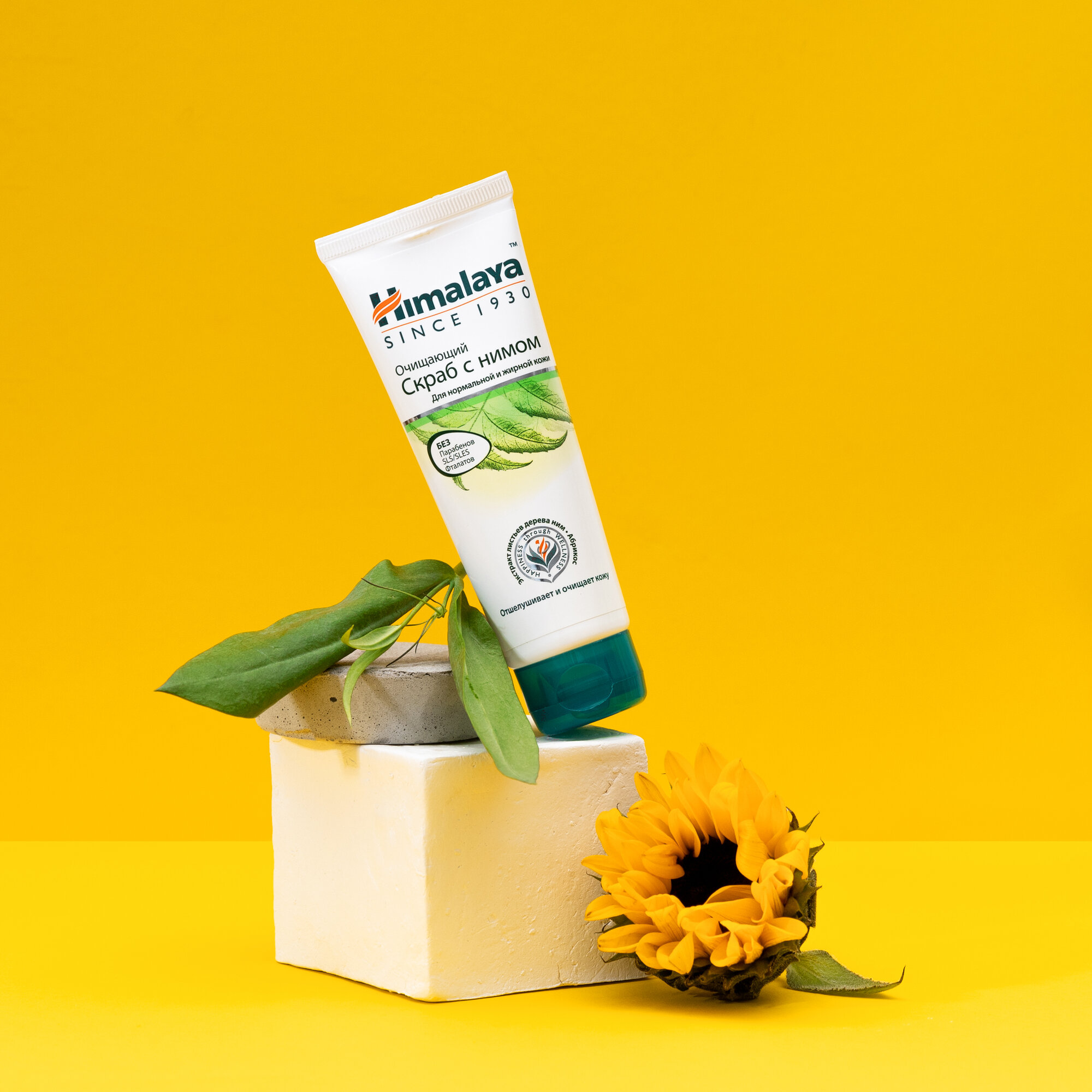 Himalaya Скраб очищающий с нимом (для ежедневного применения)