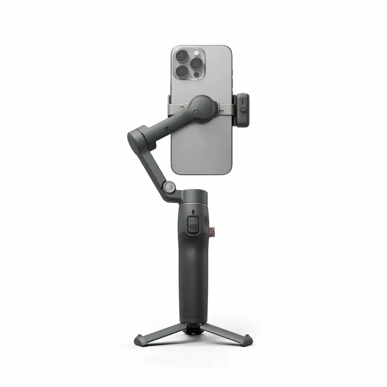 Стабилизатор DJI Osmo Mobile, 3-осевая стабилизация, магнитный зажим, съемный удлинитель — фото 1