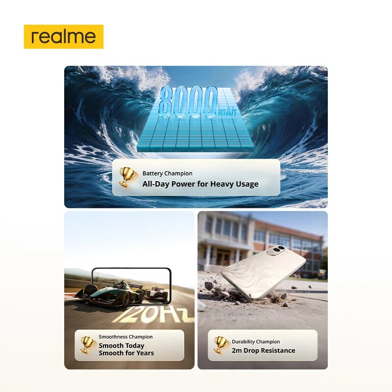 Смартфон Realme C100x, 4/256ГБ — фото 1