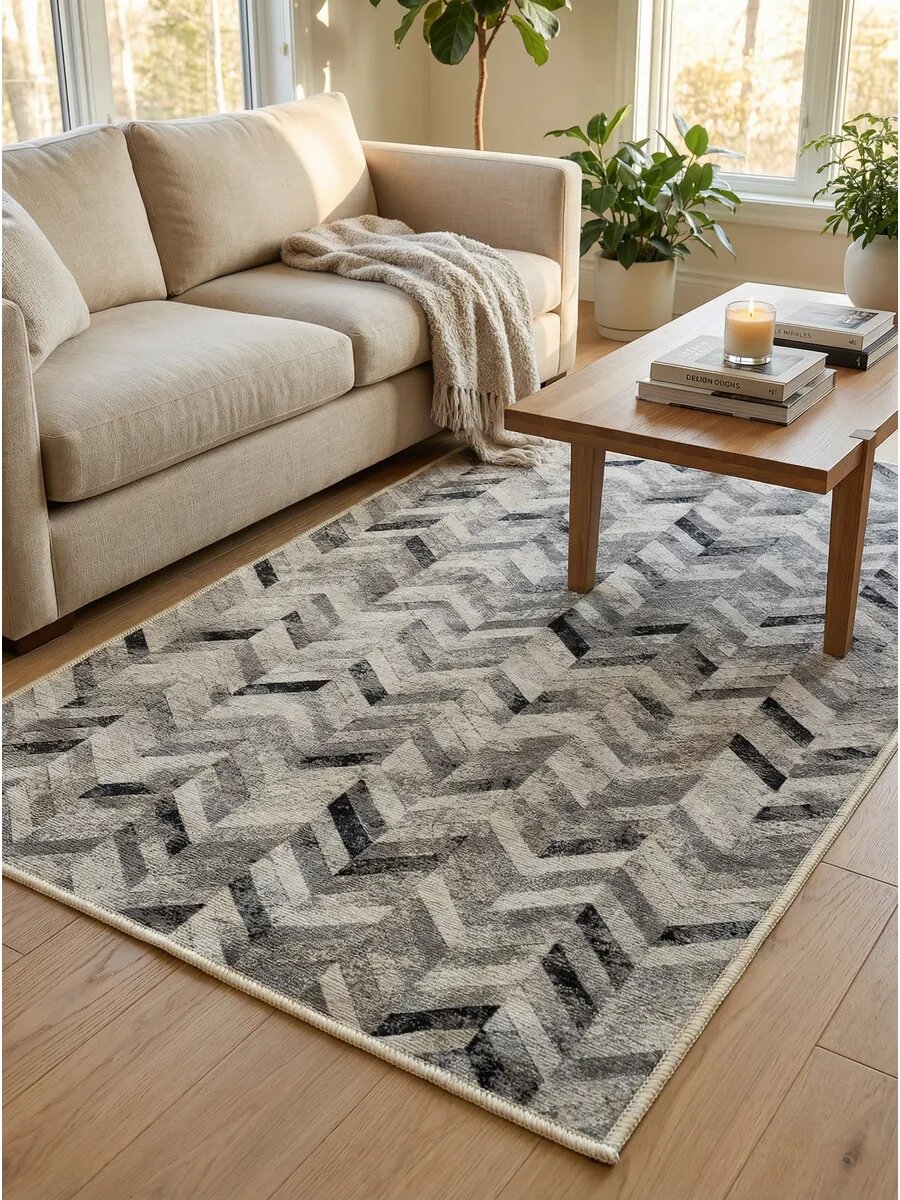 Ковер Natali's Carpet комнатный безворсовый 150х240 см Турция