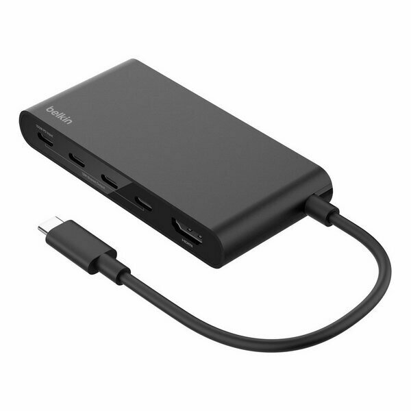 USB-разветвитель Belkin Connect 5-Port USB-C Hub with 4K HDMI (AVC021hqBK) Black