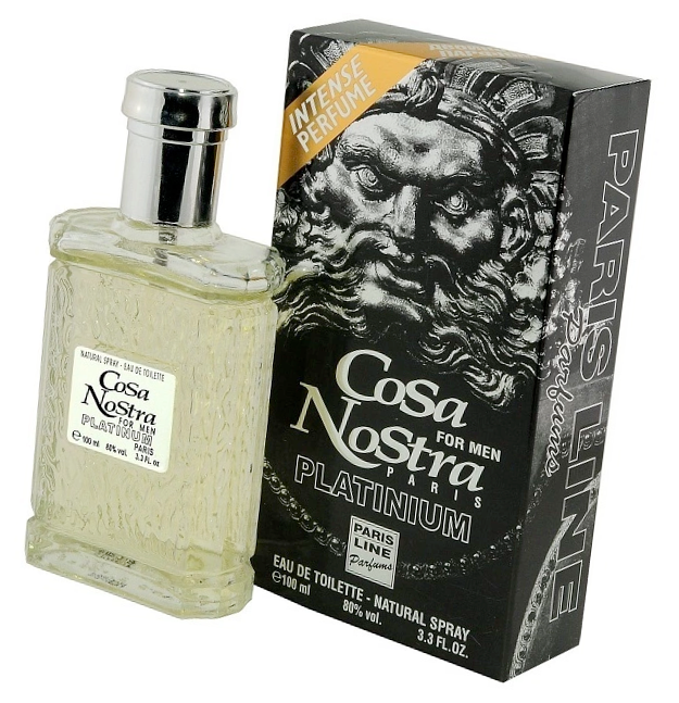 Paris Line Parfums Cosa Nostra Platinum - духи для мужчин 100 мл / Коза Ностра