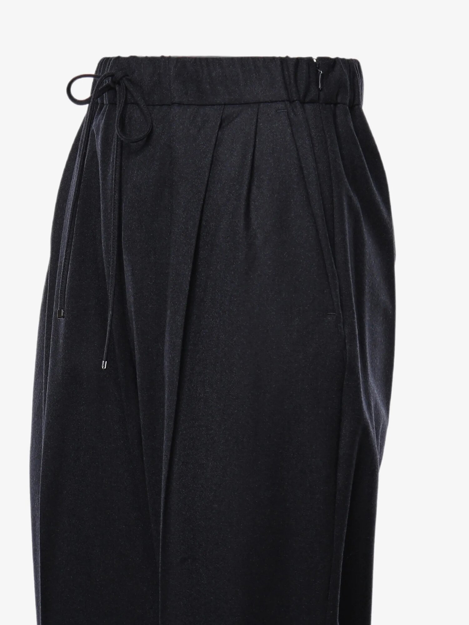 Брюки Max Mara Drawstring-waist pleated trousers, размер 42 — фото 1