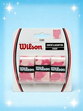 Наматывающие устройства для теннисных ракеток Wilson Comfort Overgrips, упаковка из 3 штук.