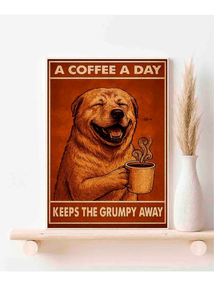 Среднеазиатская овчарка, A Coffee A Day, Keeps The Grumpy Aw