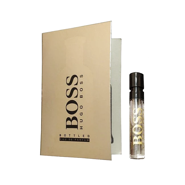 Мужской пробник Хуго Босс Ботлед парфюмерная вода 1.2 мл - Hugo Boss Bottled Parfum миниатюра