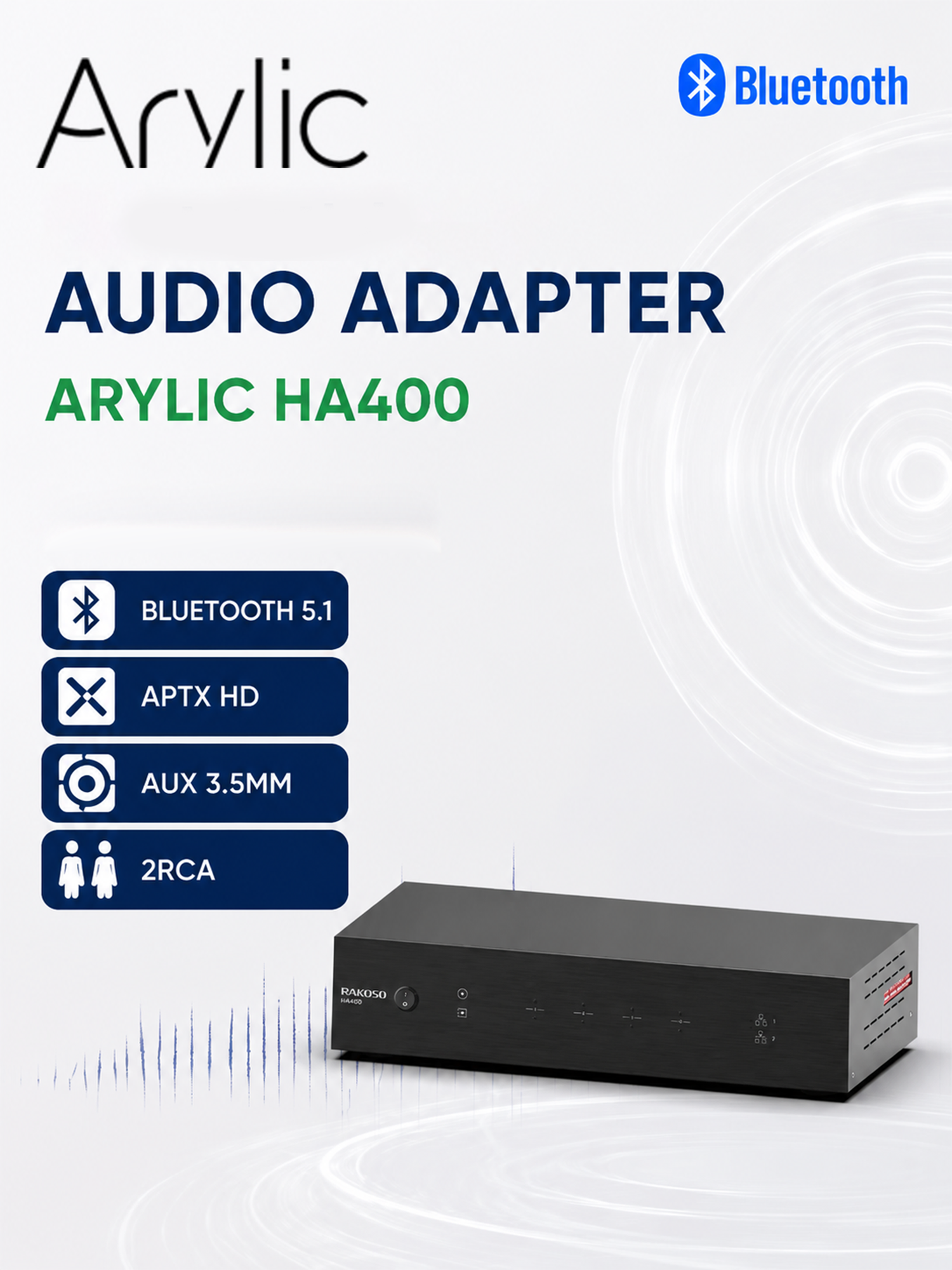 Arylic HA400 Усилитель для наушников 4-канальный