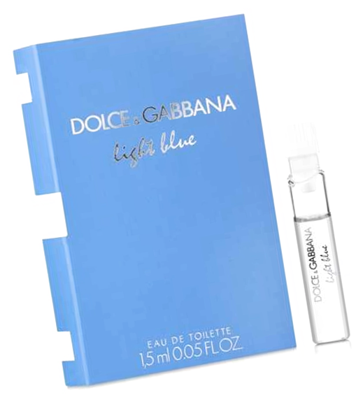 Туалетная вода для женщин Дольче Габбана Лайт Блю 1.5 мл миниатюра - Dolce & Gabbana Light Blue