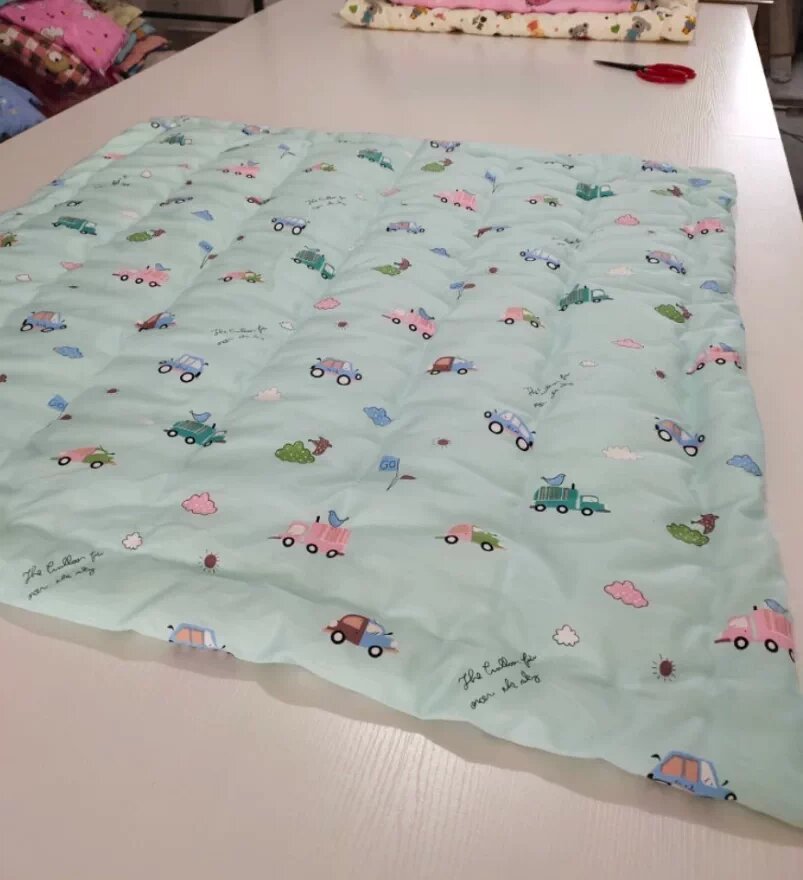 Детская хлопковая подкладка 60x110 см 1 кг Дышащая Съемная Стирка Новорожденные