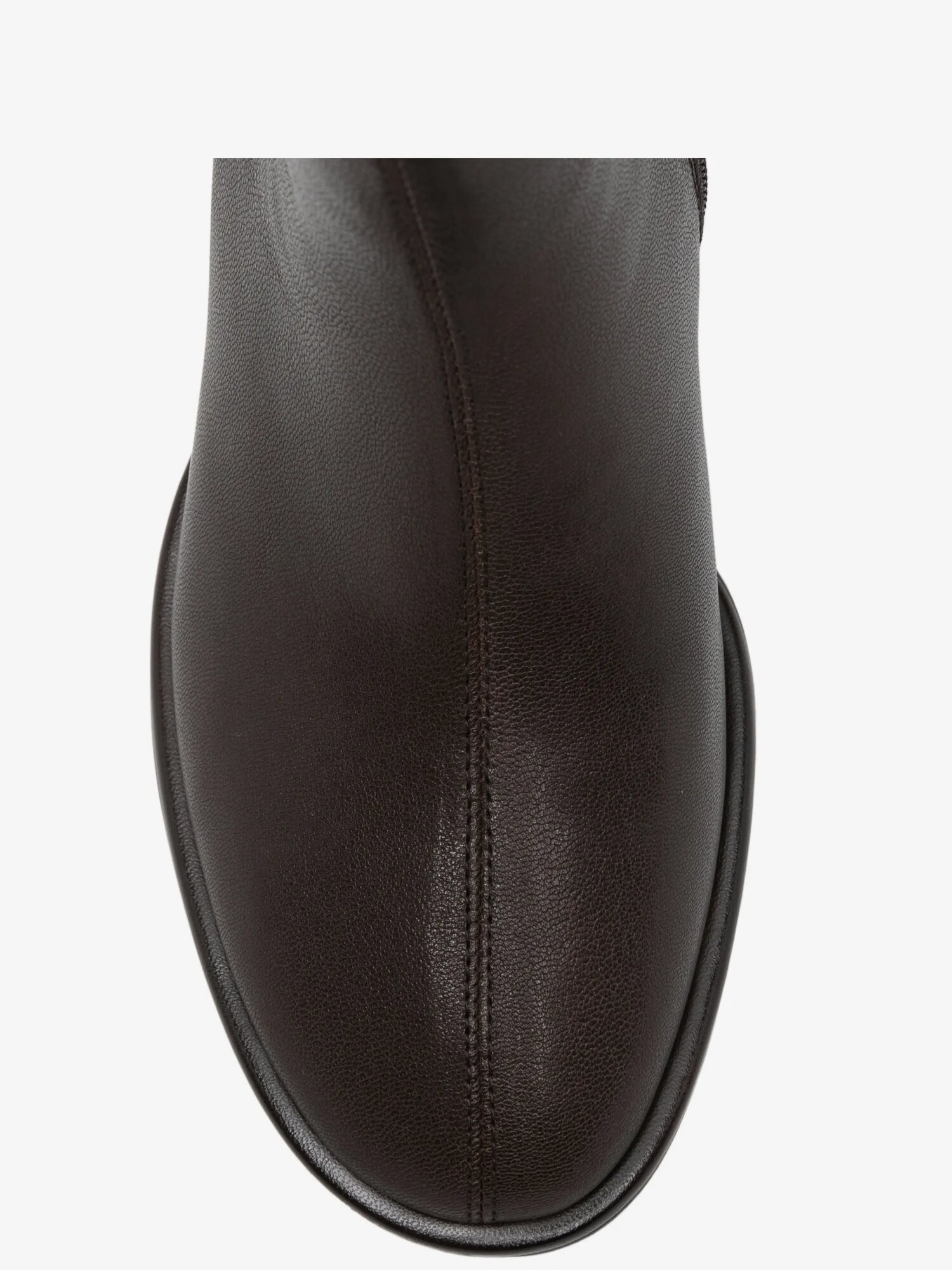 Ботинки LINDA BAUMANN Zip leather ankle boots, размер 39, brown — фото 1