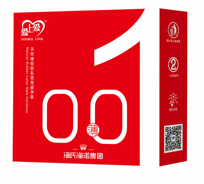 Haishihai'nuo 001 Тонкие презервативы 3 шт. для комфорта, безопасной защиты, премиального качества