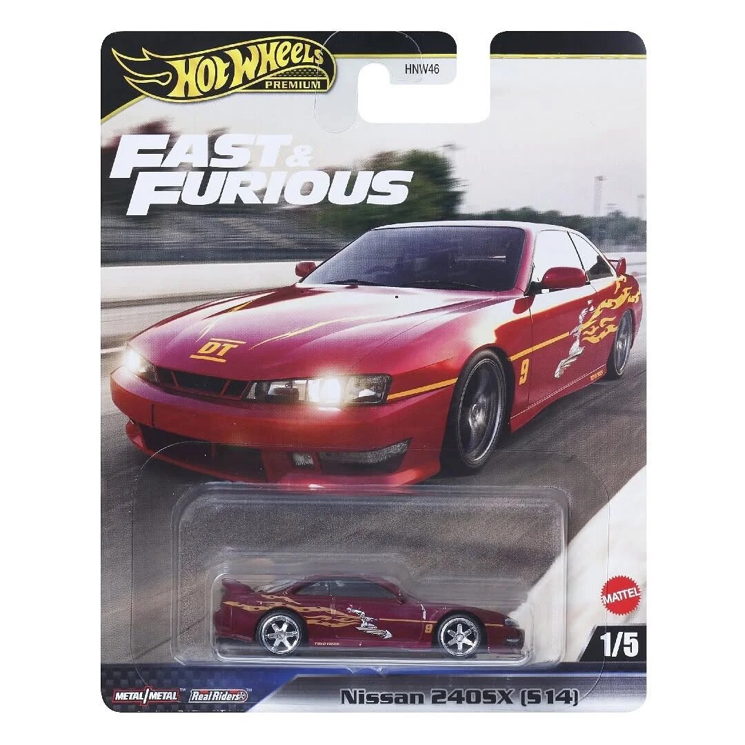 Автомобиль Hot Wheels Nissan 240SX (S14) 1/64