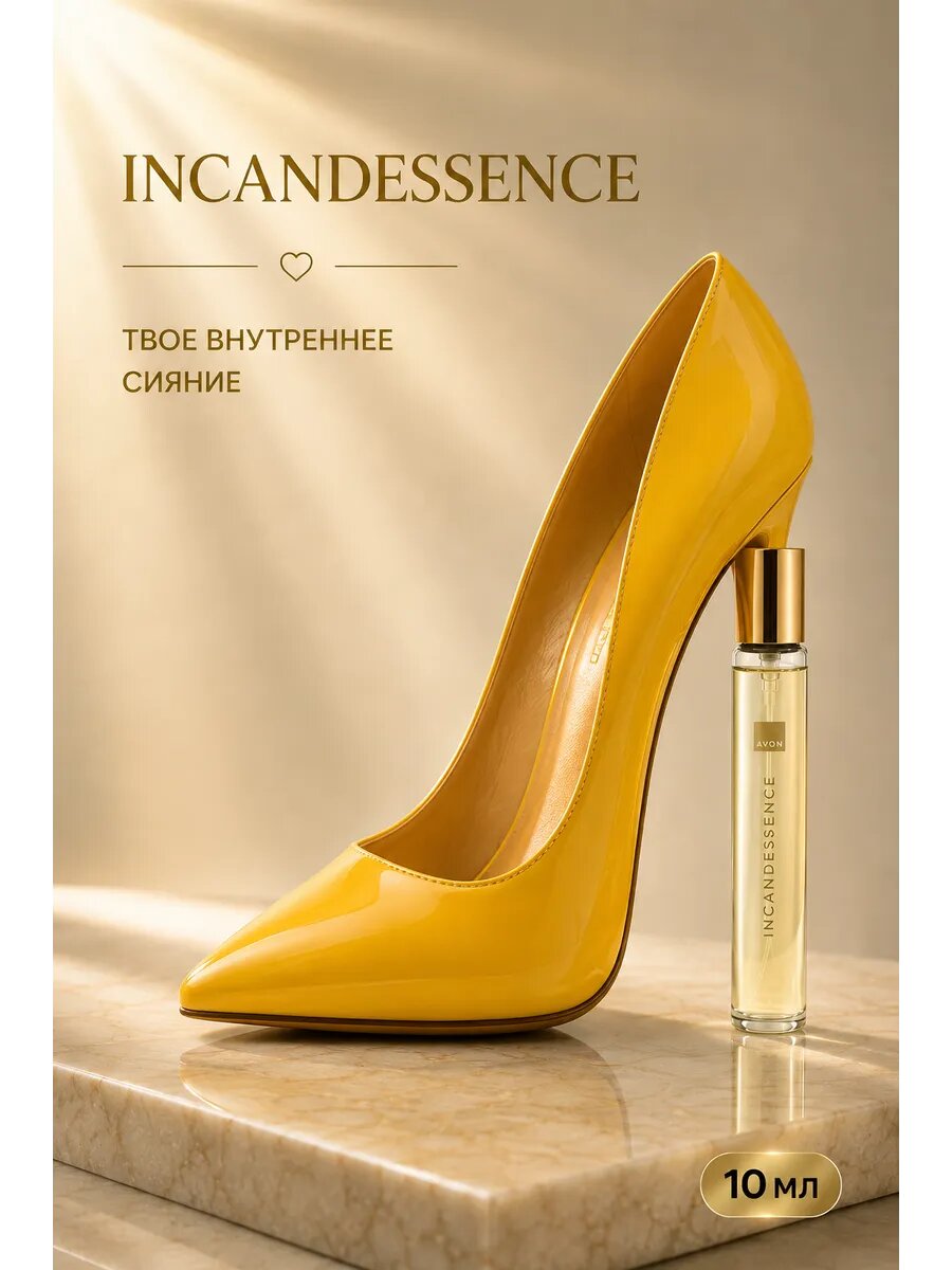 Парфюм Avon Incandessence, женский, стойкость, 10мл, пробник, с распылителем