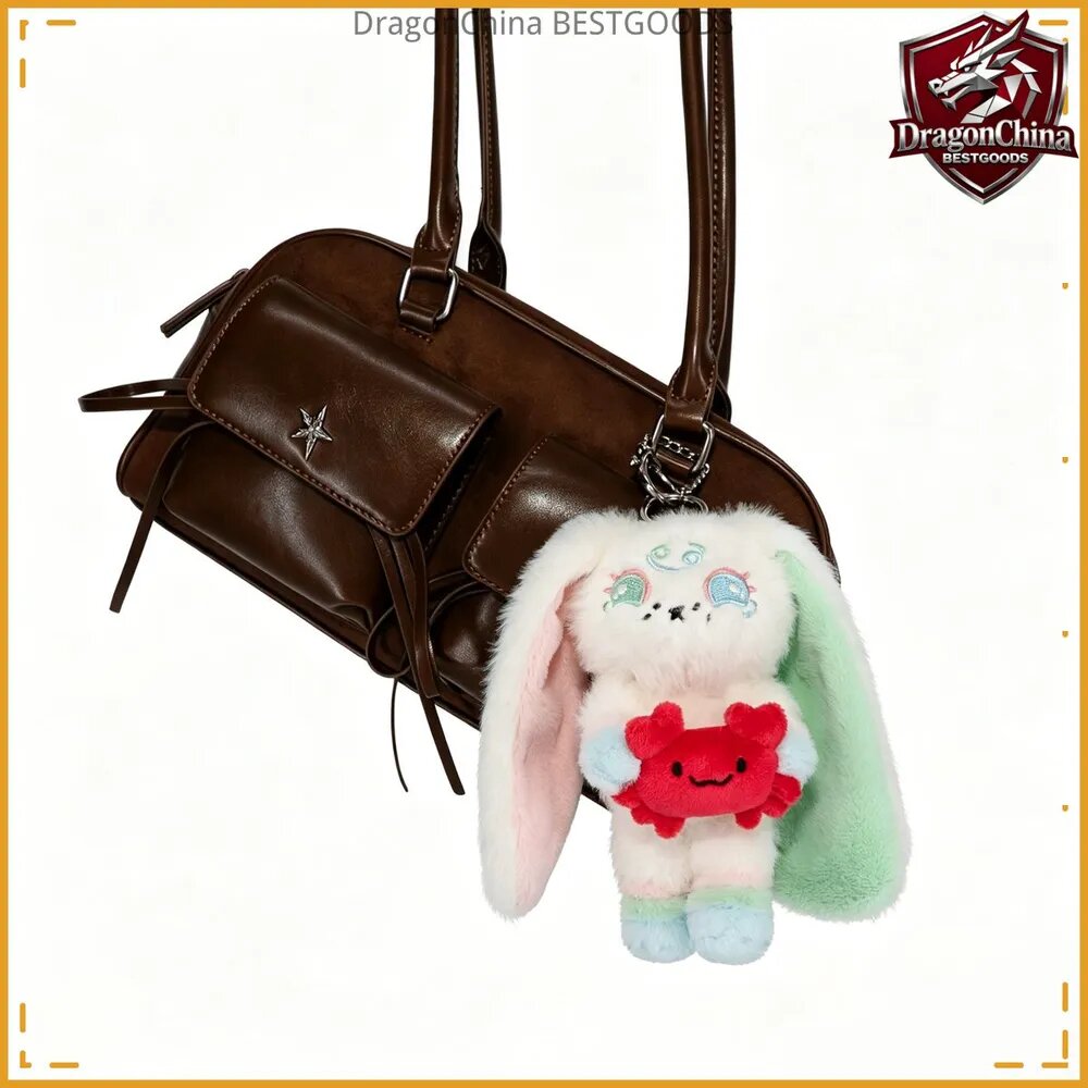 Плюшевый брелок Рак Краб 15 см Zodiac Cancer Crabby Keychain эксклюзивный аксессуар