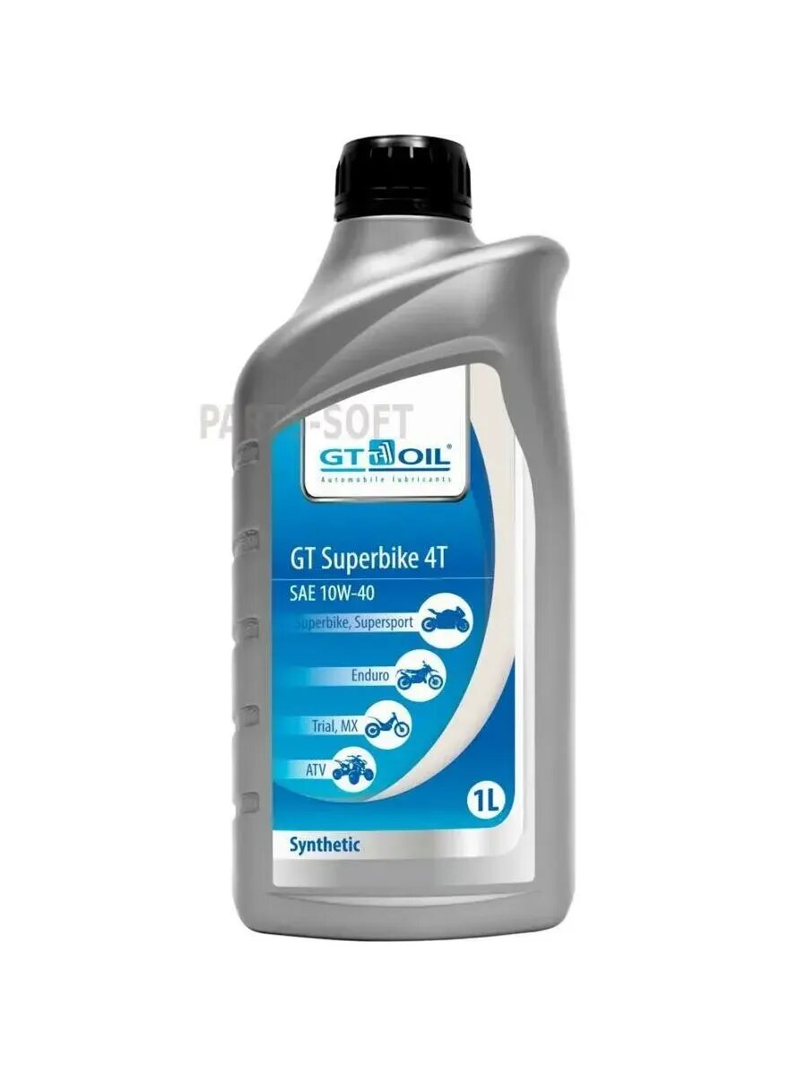GT OIL GT Superbike 4T SAE 10W-40 API SM 1 л
