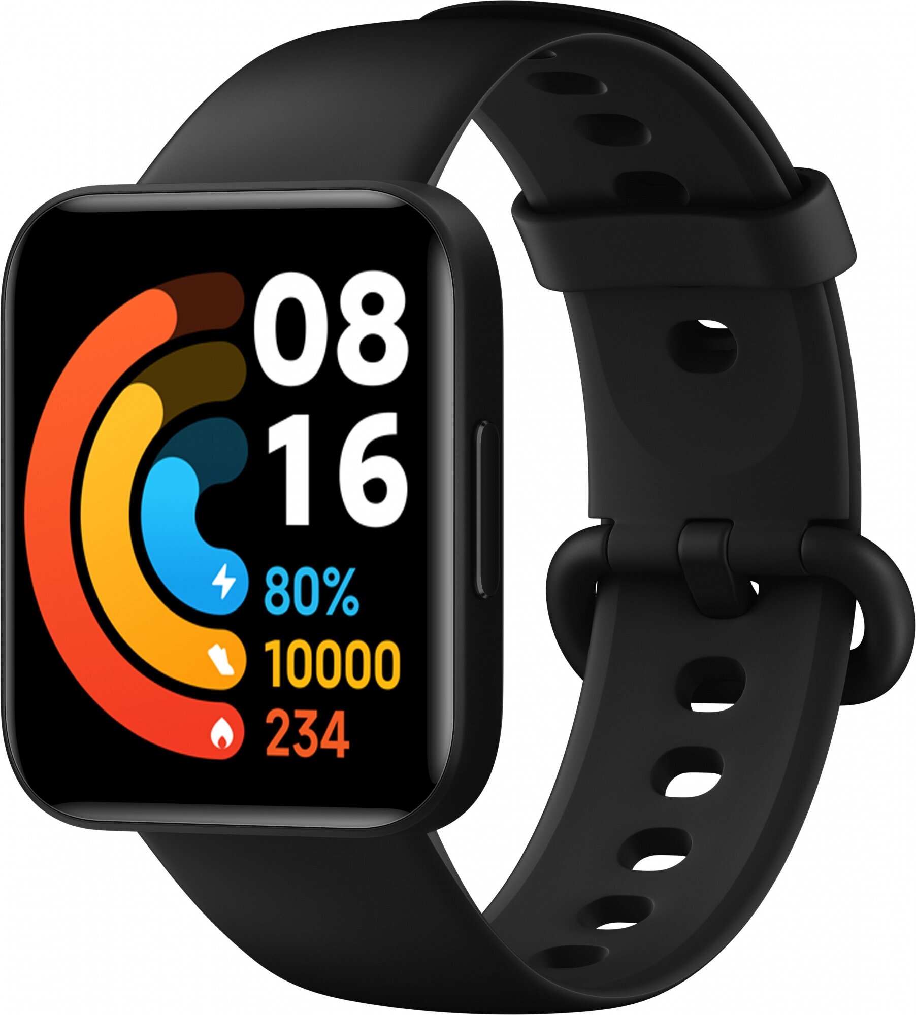 Умные часы POCO Watch GL, AMOLED, защита от воды, беспроводная зарядка, черный