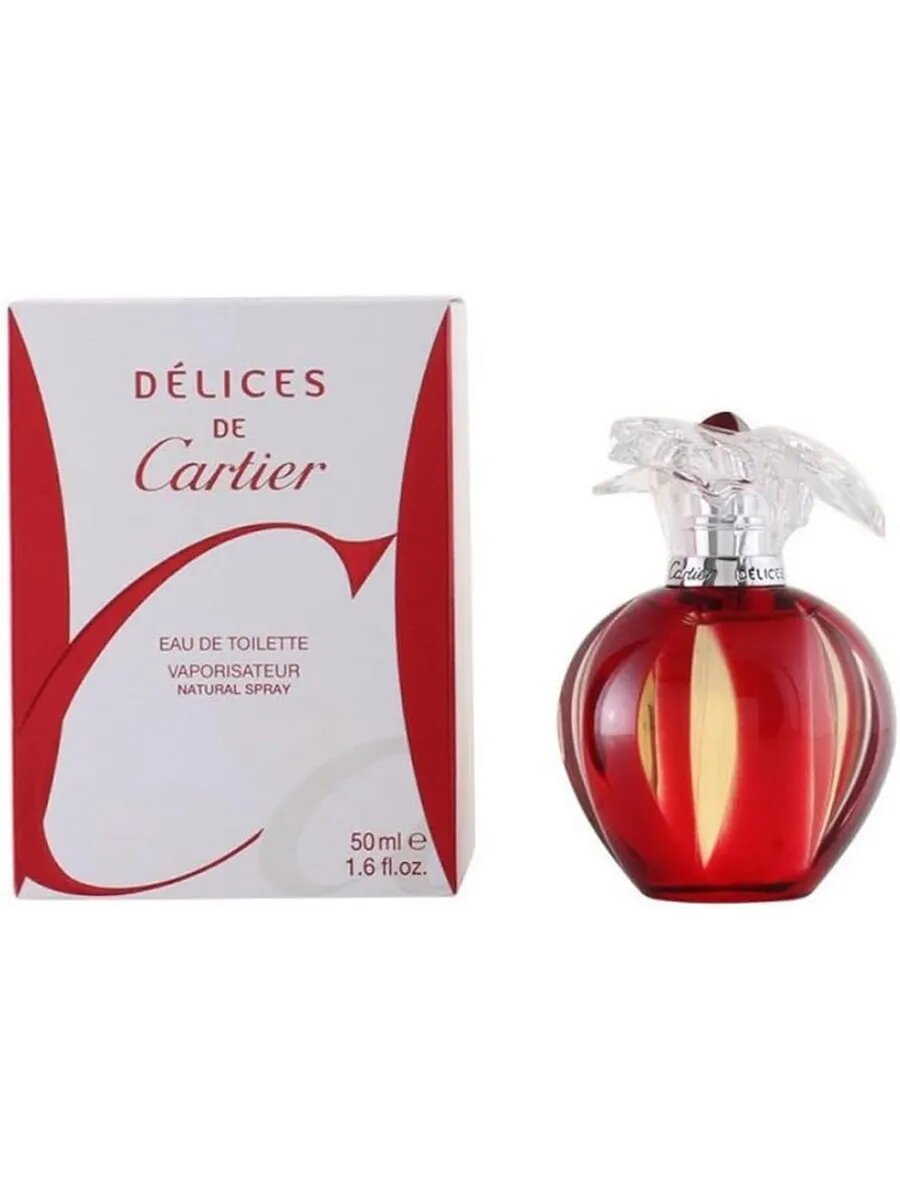 Cartier Delices Eau Fruite w 50 мл оригинал Туалетная вода
