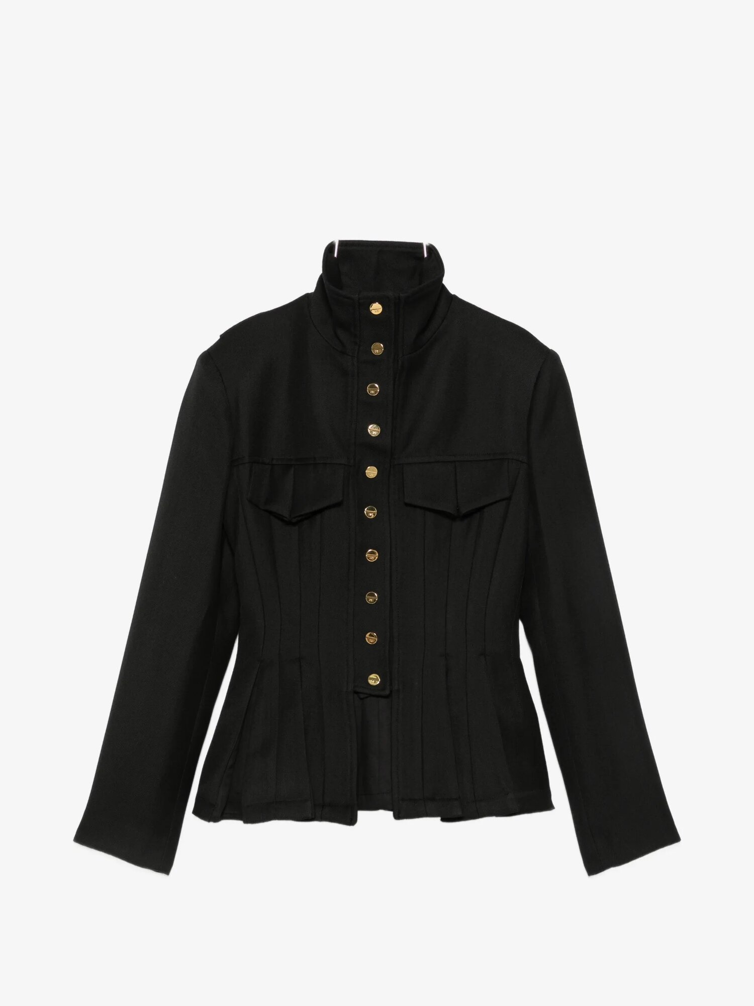 Куртка Peplum button-up jacket
