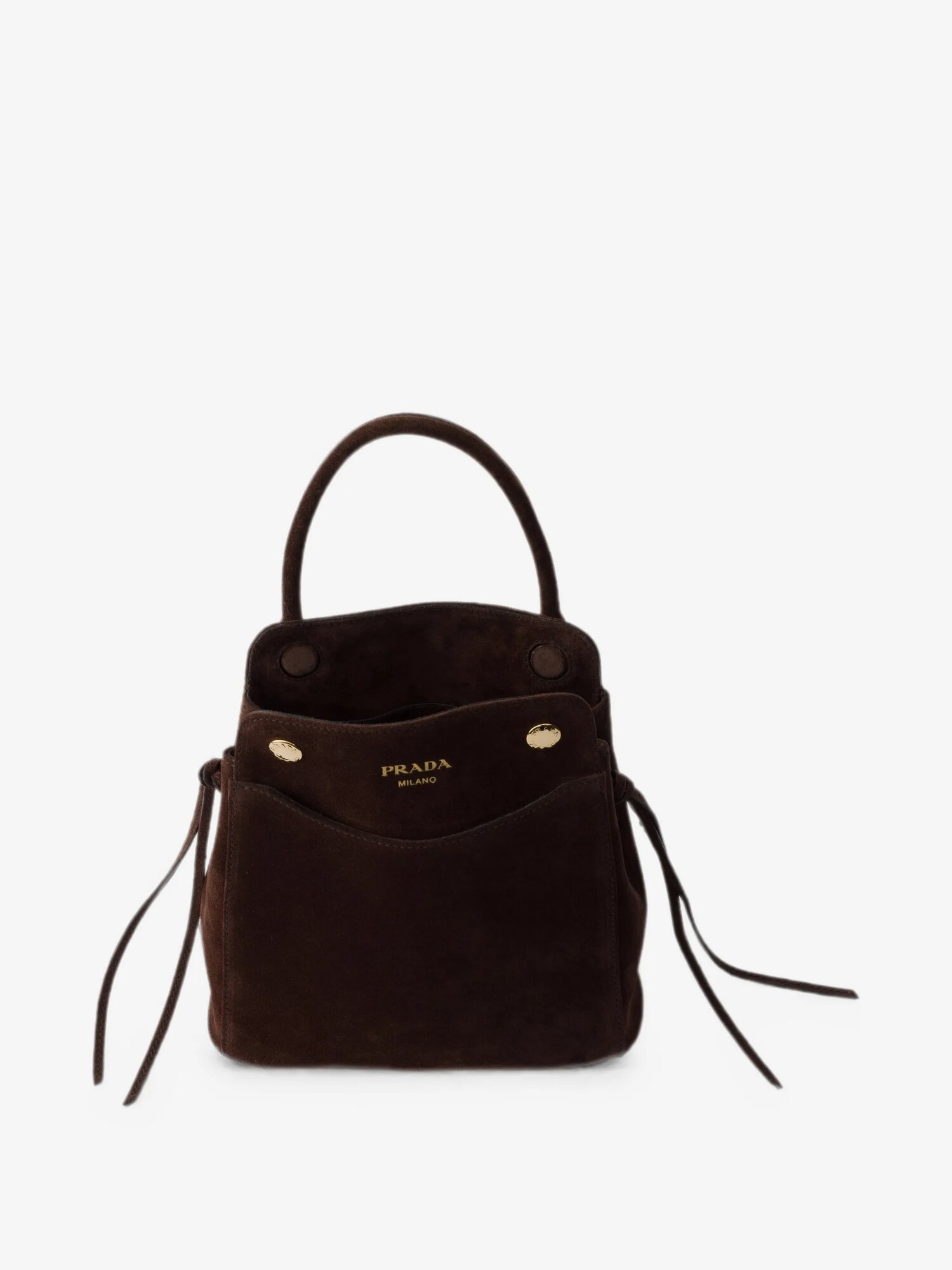Сумка Prada Carry, коричневый — фото 1