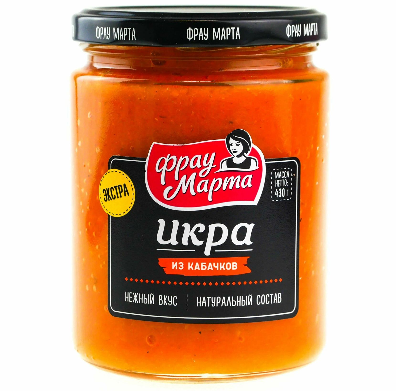 Фрау Марта Икра из кабачков традиционная, 430 гр