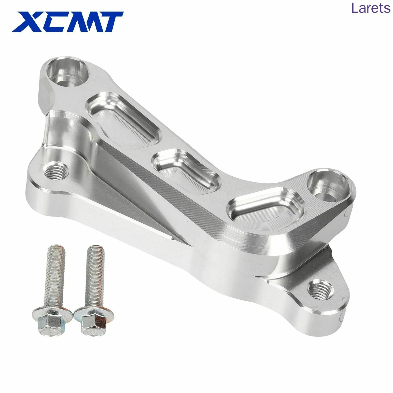 Кронштейн-адаптер для переднего тормозного диска мотоцикла 320 мм для KTM EXC EXCF SX SXF XC XCF XCW TPI 1994-2023 (серебристый)