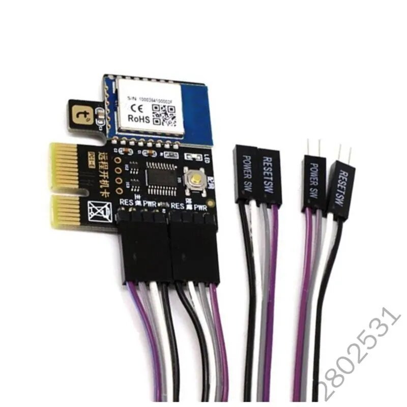 Крепление для устройств умного дома PCIe для настольного компьютера Разноцветный