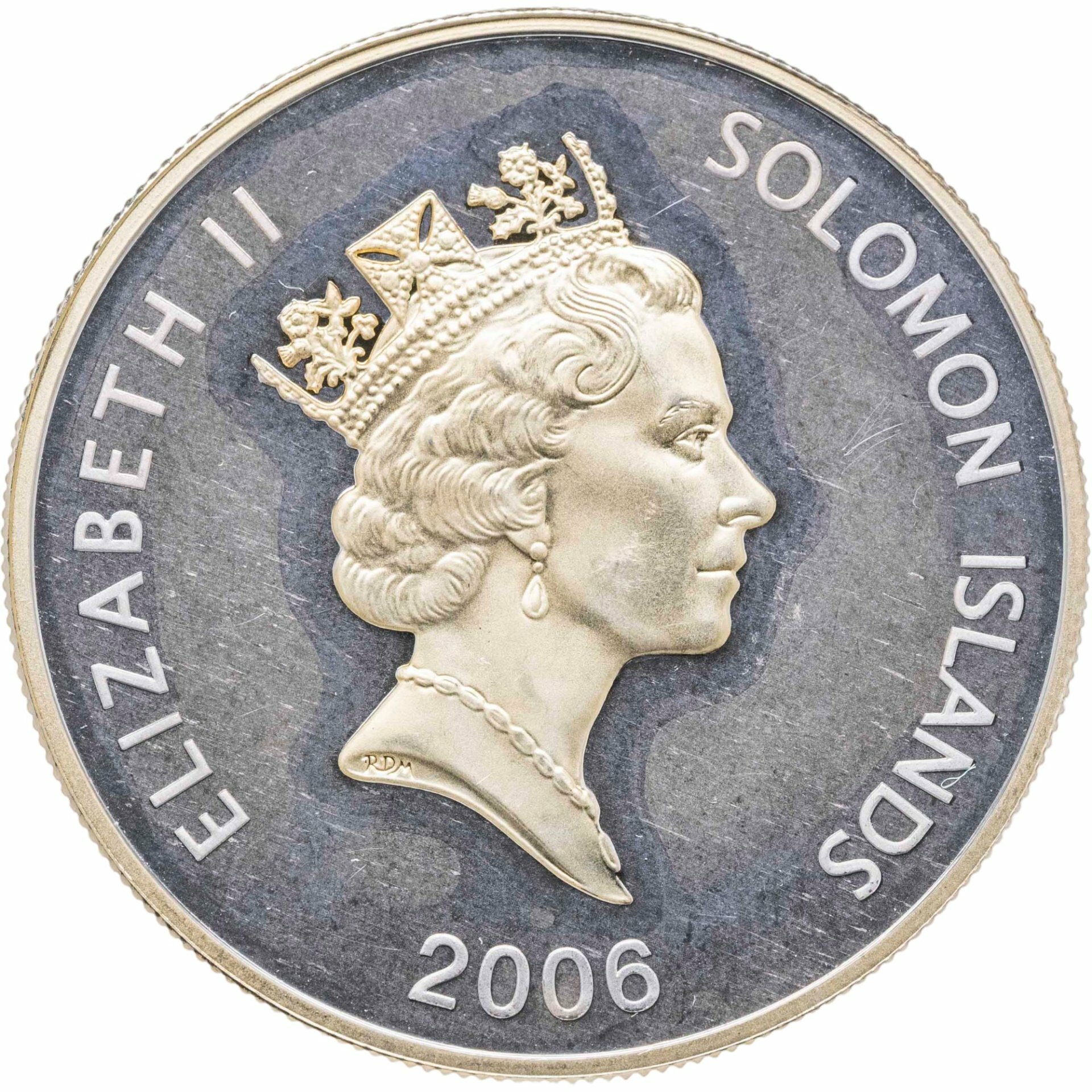 Соломоновы Острова 25 долларов 2006 Proof "80 лет со дня рождения королевы Елизаветы II / Елизавета и Филипп"