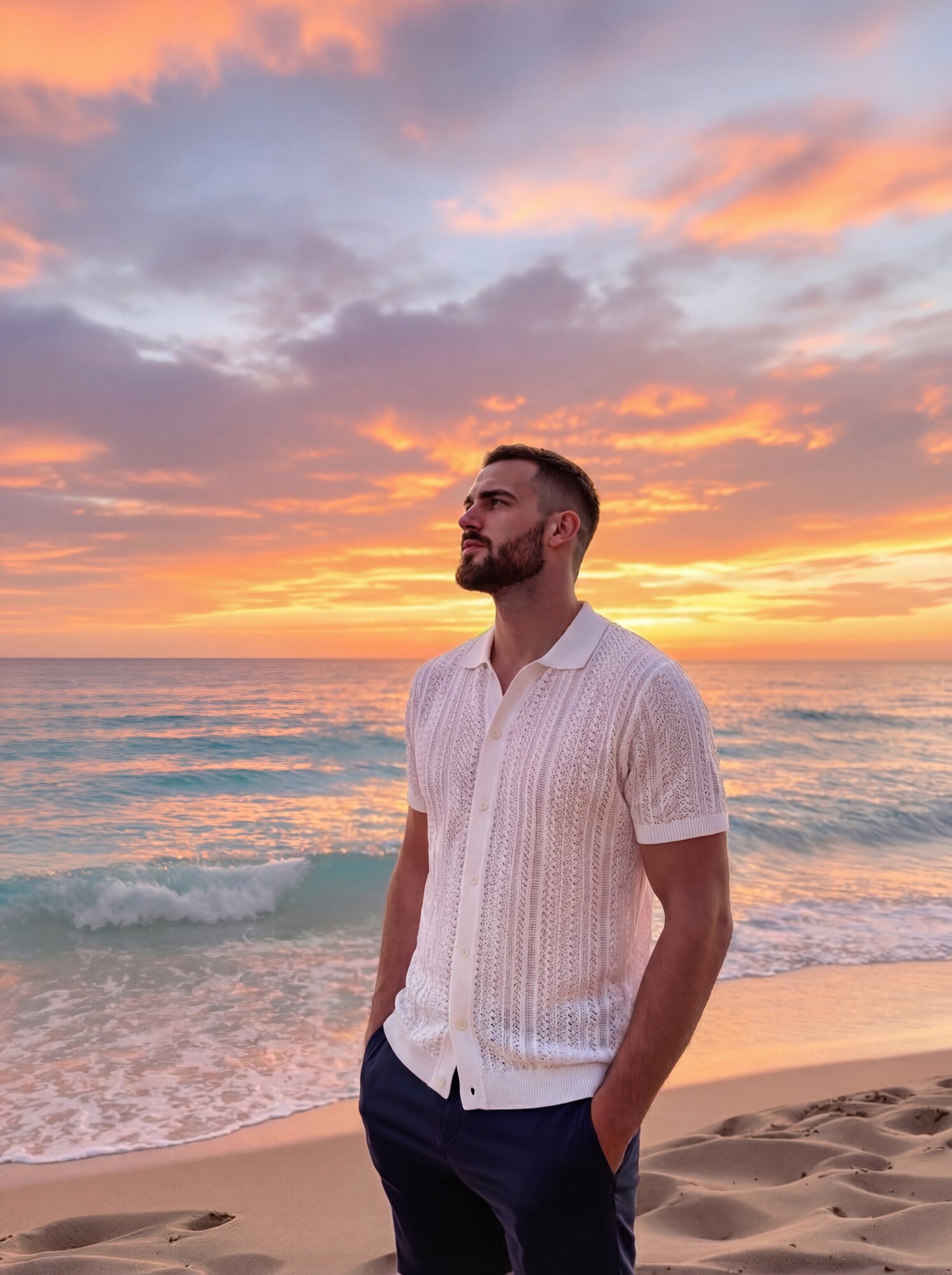 Рубашка рубашка летняя ажурная с коротким рукавом