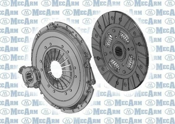 Комплект сцепления MECARM MK10245 Lada Granta 1.6 11->, 200 мм