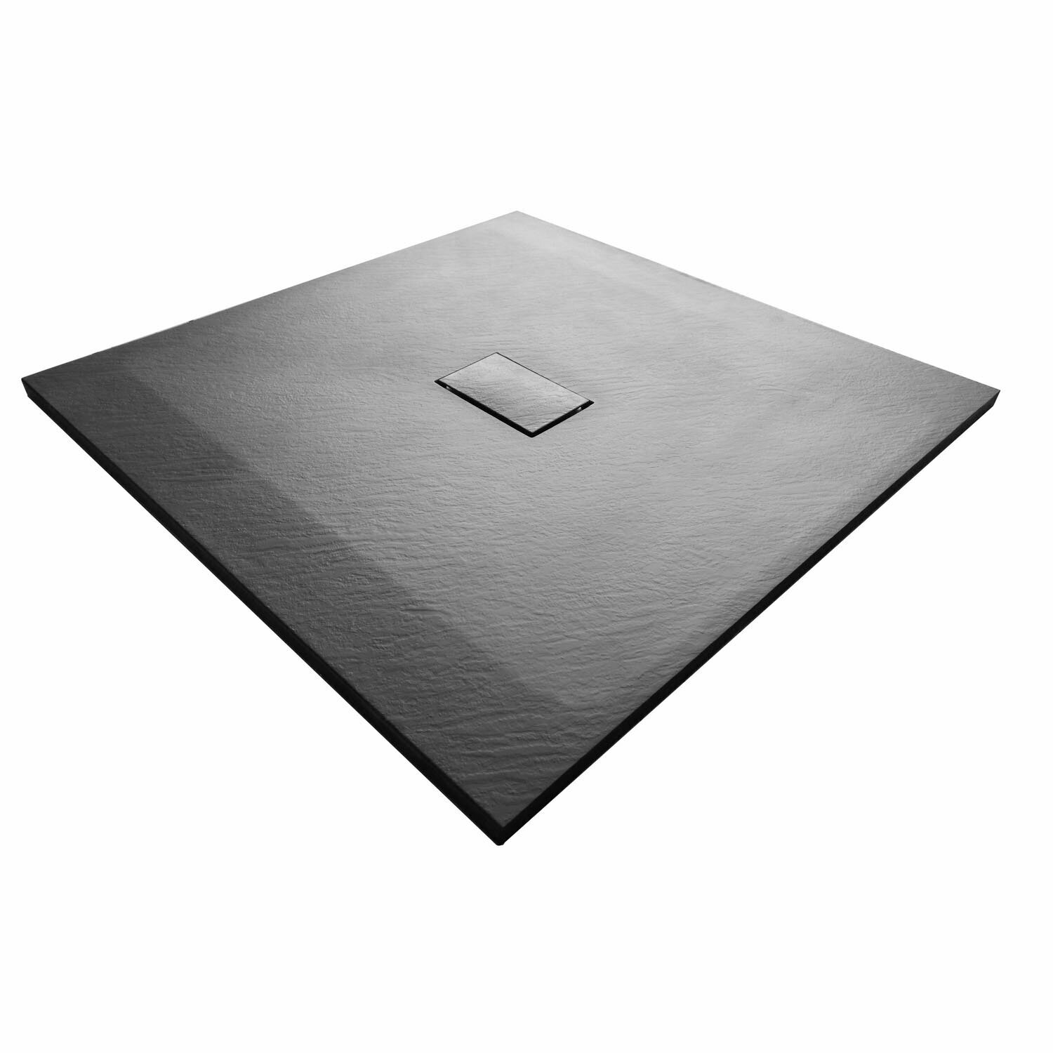 Душевой поддон 74T19 100 *100 SMC (стеклопластик) цвет черный