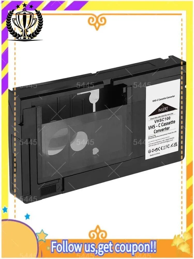 GM Кассетный видеокамер -C SVHS Моторизованный кассетный адаптер Не совместим с 8 мм/MiniDV/Hi8