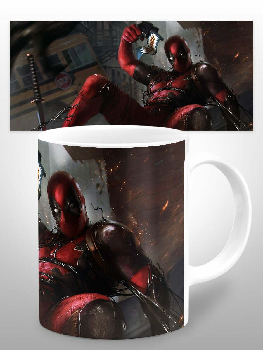 Кружка Марвел Marvel, Дэдпул, 330 мл, 1 шт