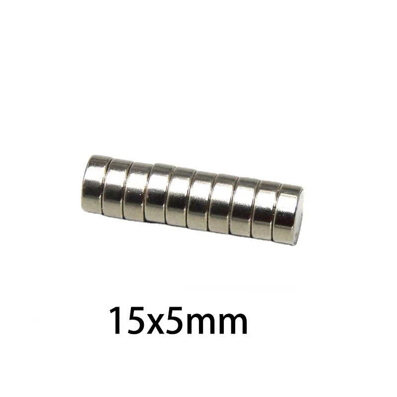 Дисковые магниты из железа 15x5 мм 10pcs 15x5mm
