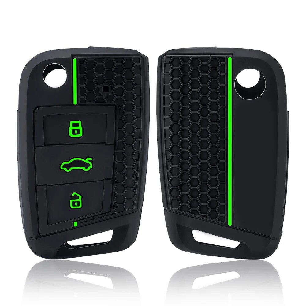 Чехол для ключей VW Skoda Seat Green Line